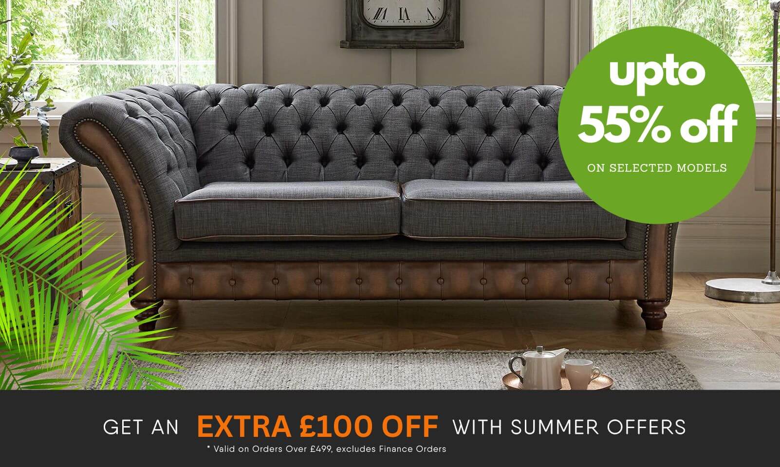 Sofa Sale and Clearance Furniture Online | Designer Sofas 4U