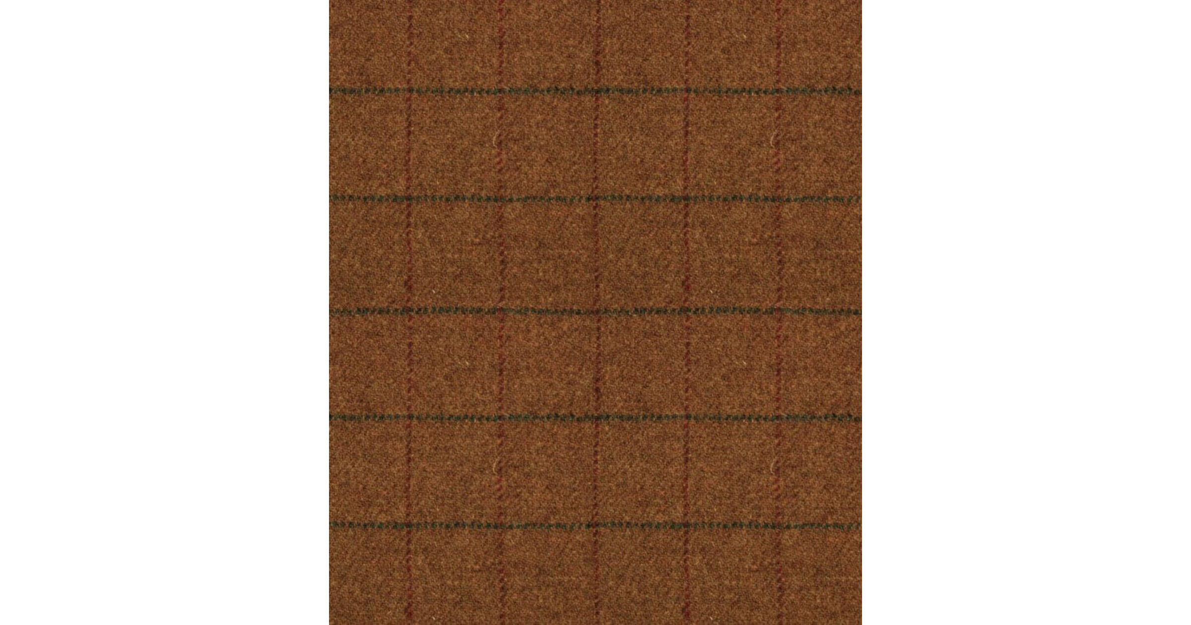 Harris Tweed Huntsman Check Burnt Umber