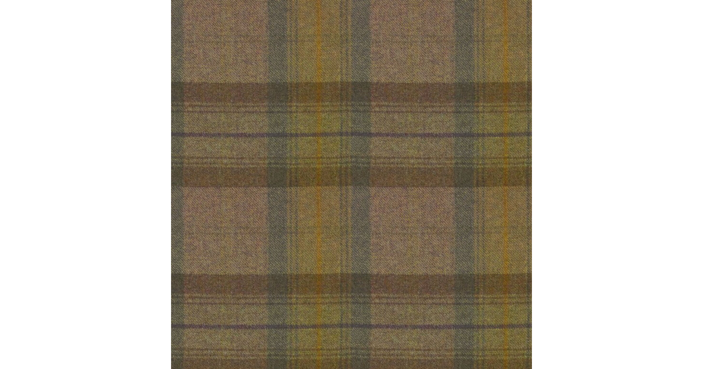 Wool Plaid Olive Grove