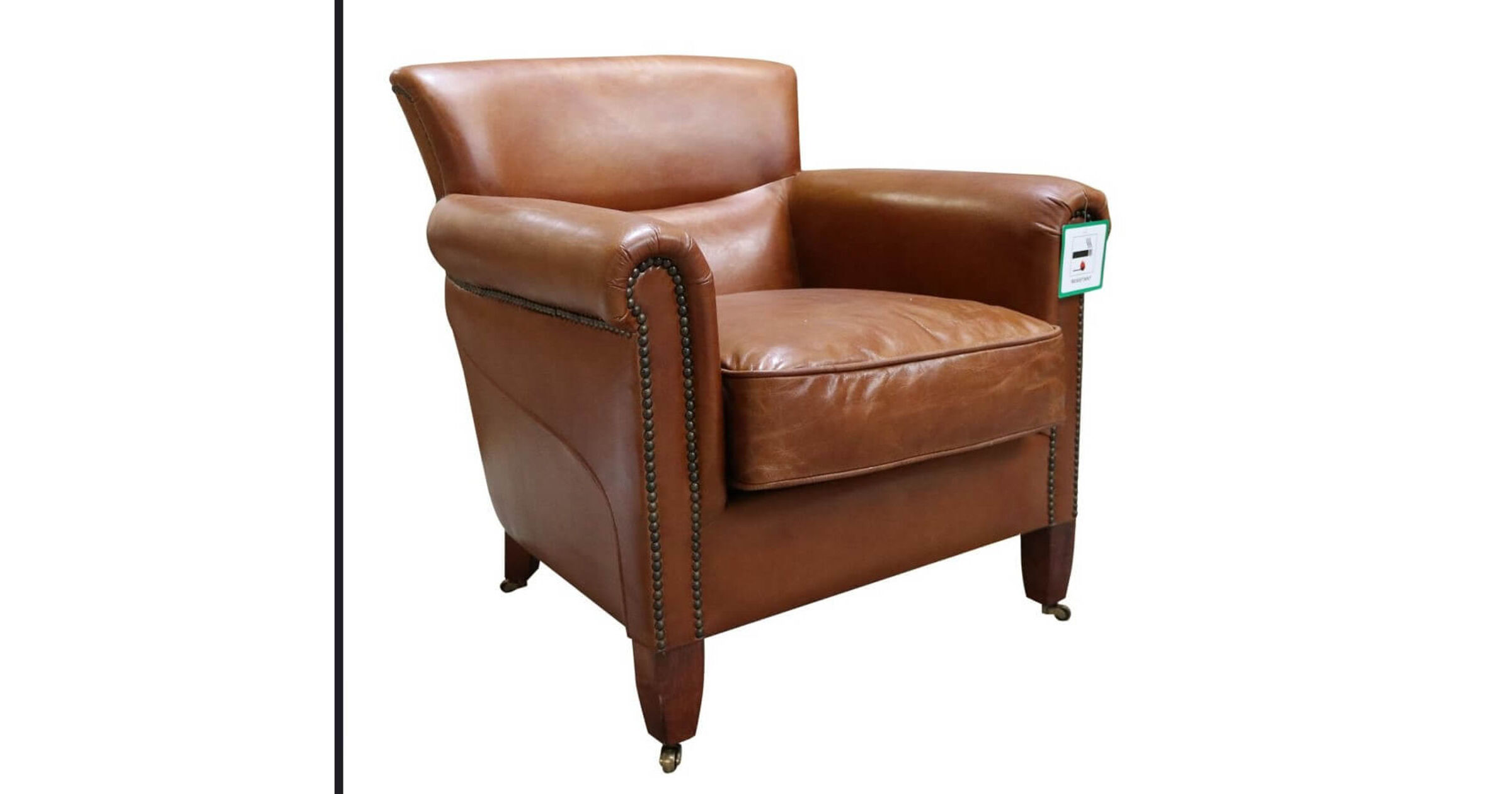 Vintage Charm Explore Classic Tan Leather Armchairs with Style