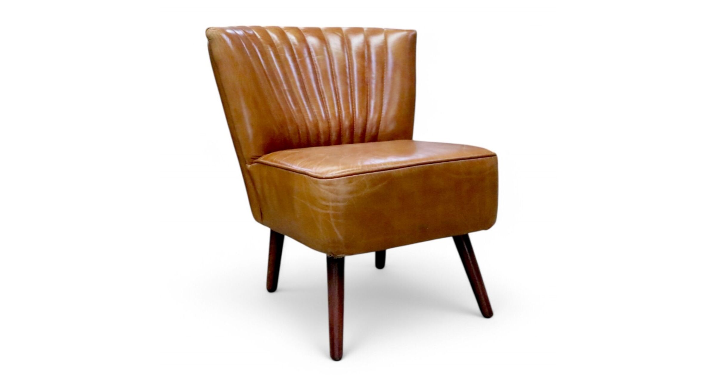 Upgrade Your Space with a Vintage Tan Leather Chair