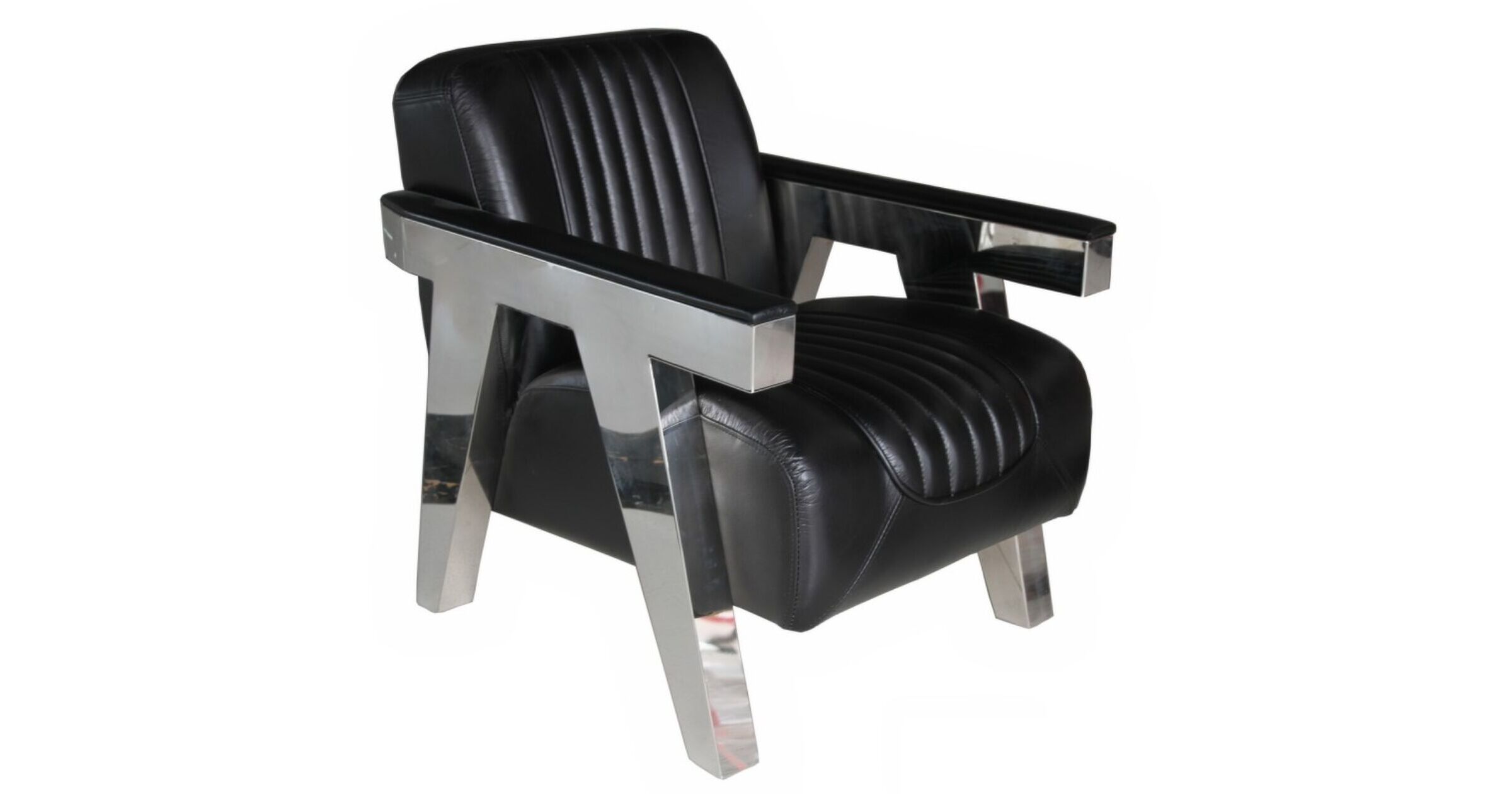 Steel Frame Vintage Leather Armchair |Vintage Chairs By Desginer Sofas ...