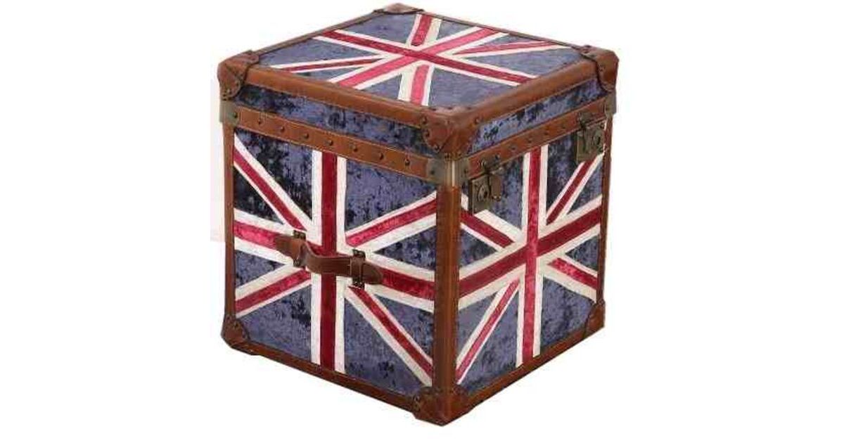 Union Jack Velvet Trunk
