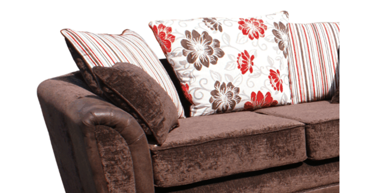 How to dress up a designer sofa