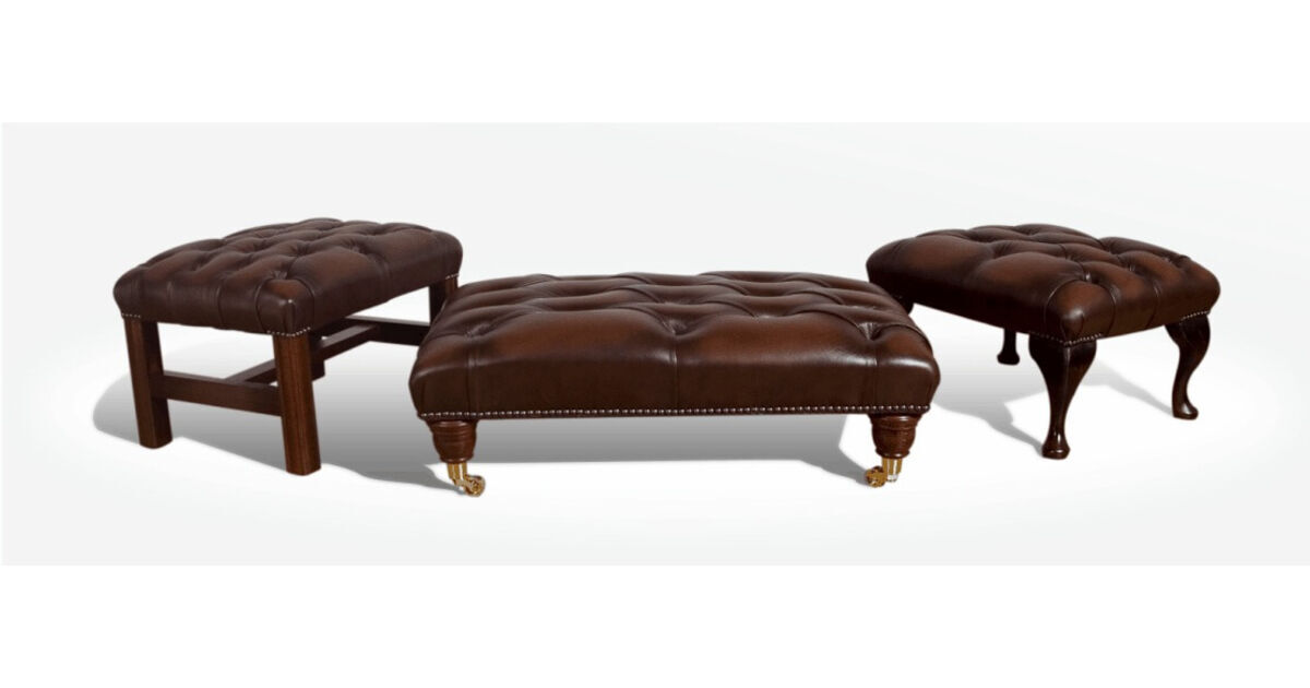 Chesterfield Footstools | Designer Sofas 4U
