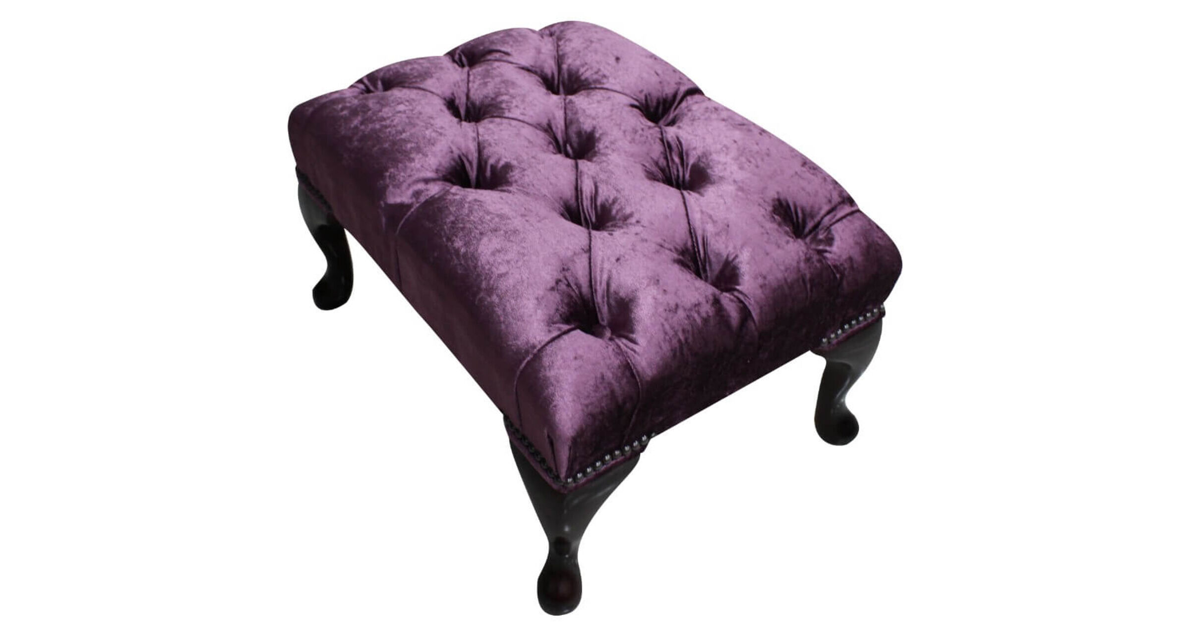 Chesterfield footstool| Buy now at Designer Sofas 4U