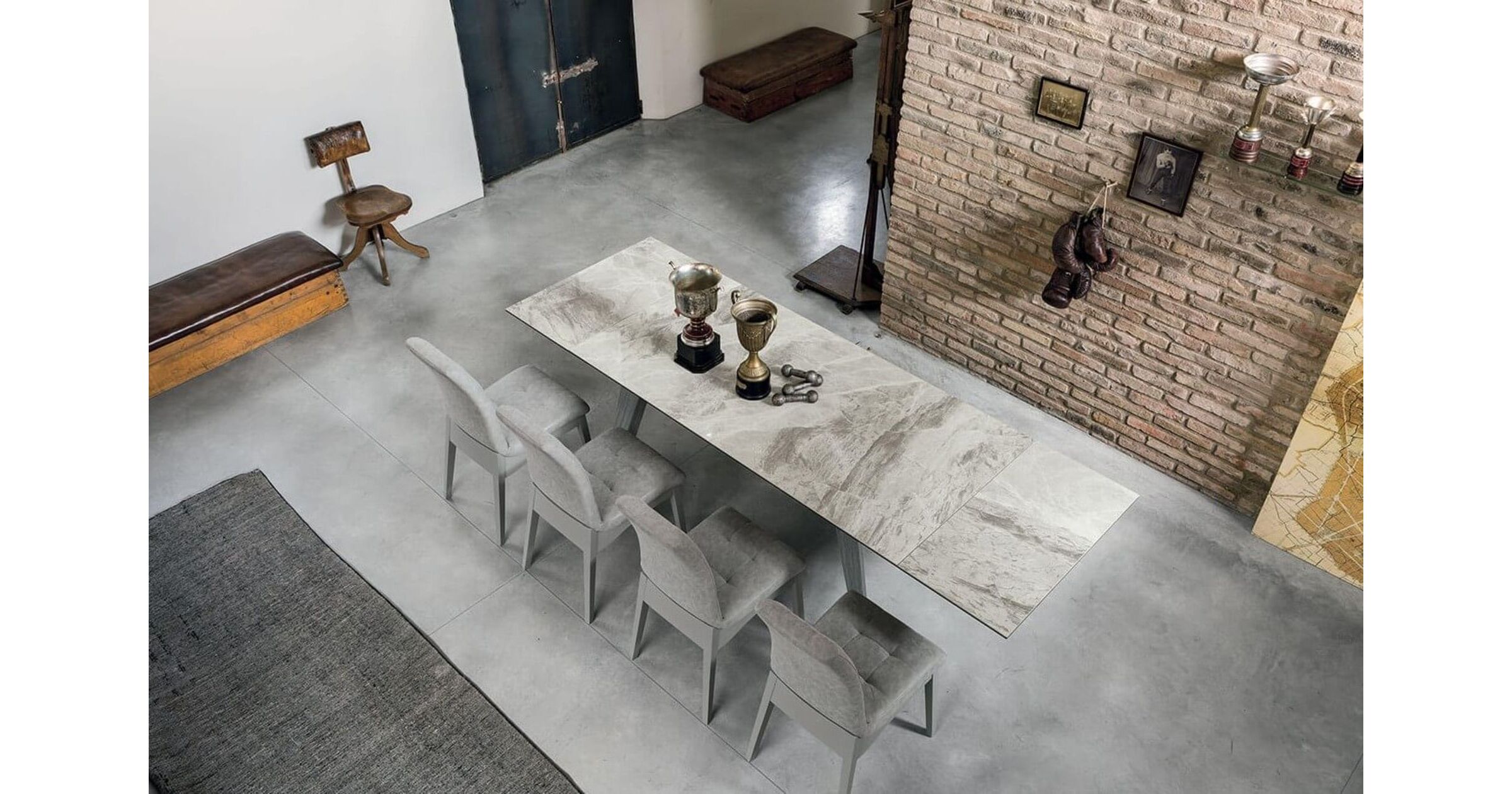 Libeccio Extendable Dining Table - Italian Excellence in Design