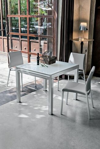 Italian Glass Top Dining Tables