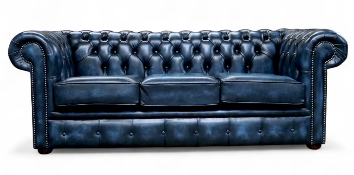 Antique Blue Couch