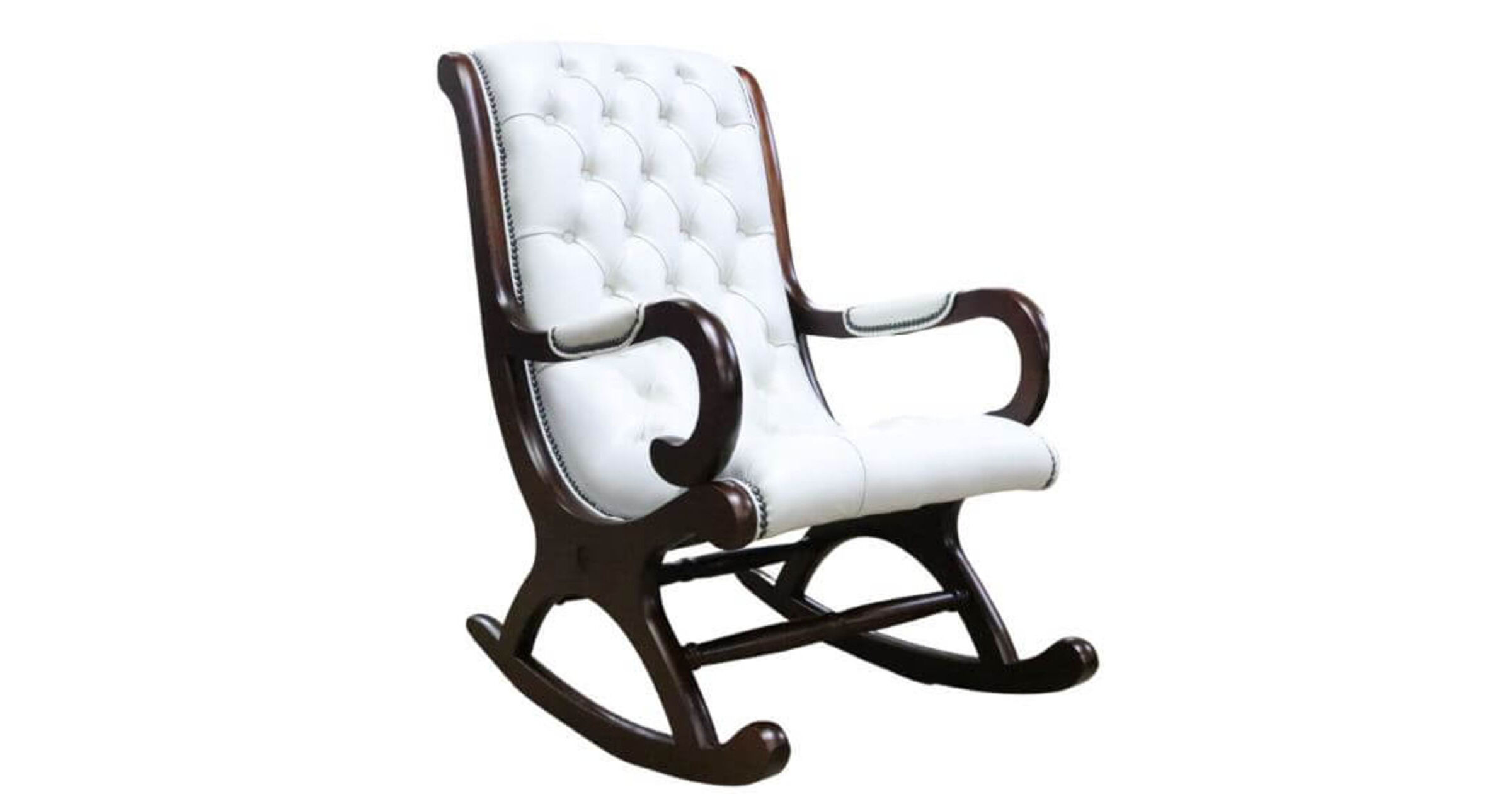 Ghost Chesterfield York Slipper Rocking chair | DesignerSofas4U