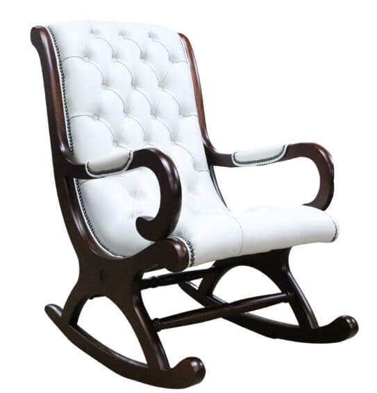 Ghost Chesterfield York Slipper Rocking chair | DesignerSofas4U