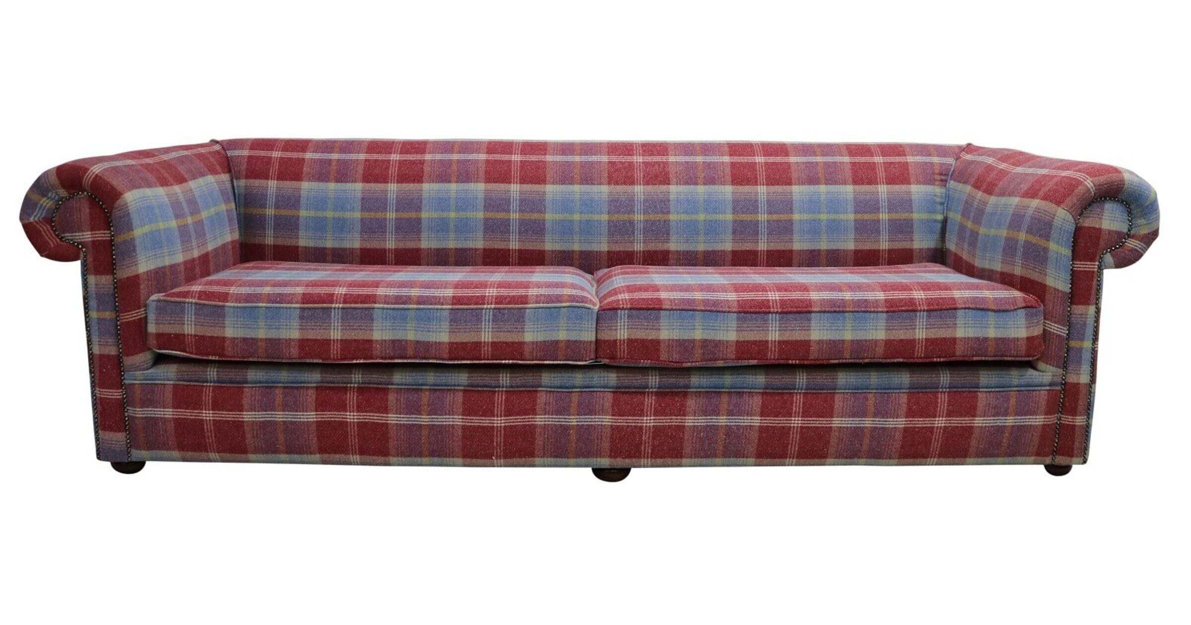 Ruby Check Chesterfield sofa UK | DesignerSofas4U