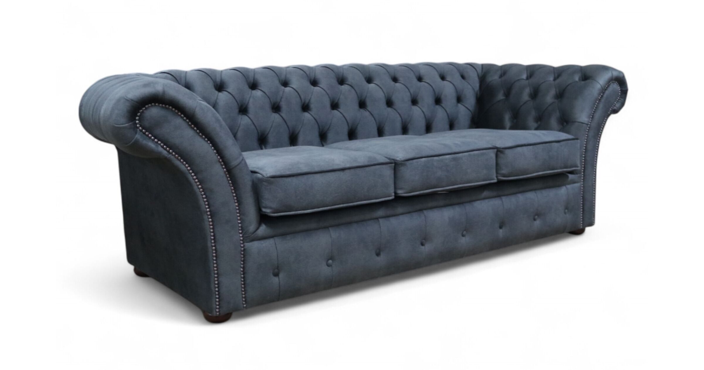 Chesterfield Balmoral 3 Seater Sofa Oakland Granite