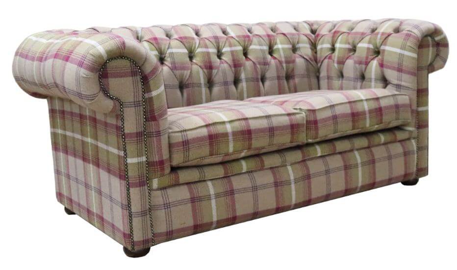 Buy Balmoral Heather fabric Chesterfield sofa | DesignerSofas4U