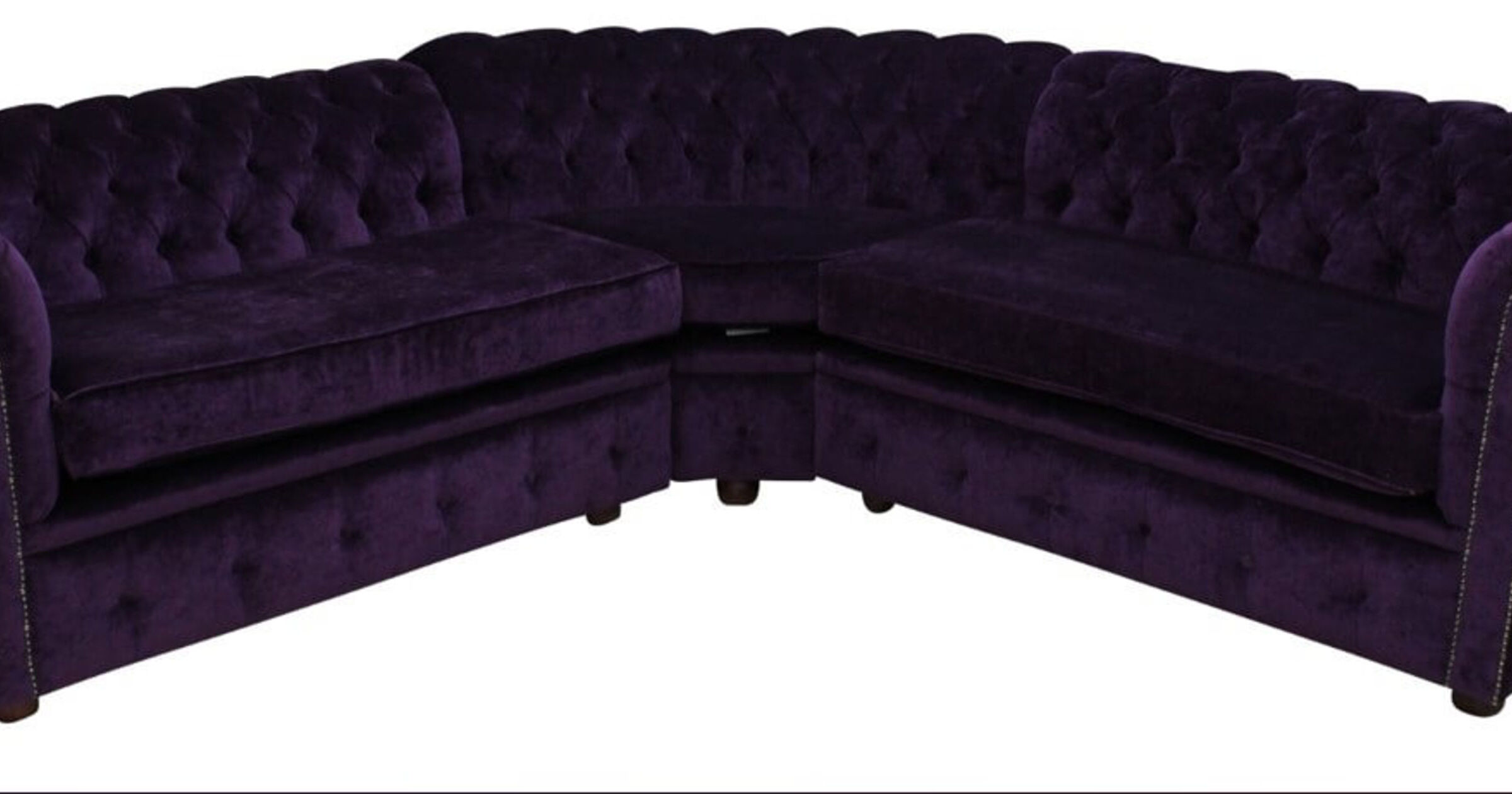 Buy Chesterfield settee|Fabric corner sofa|DesignerSofas4U