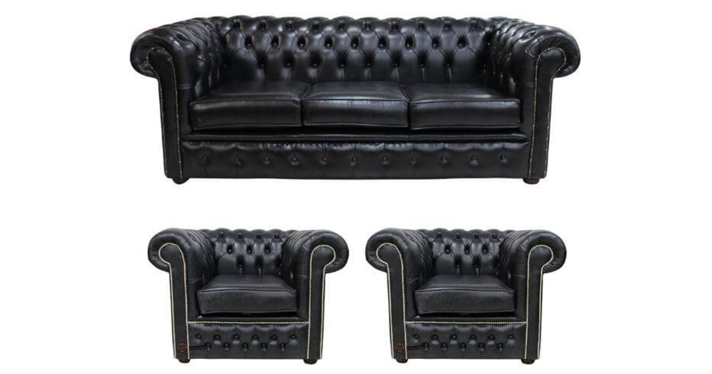 Buy Chesterfield furniture|Leather suite|DesignerSofas4U