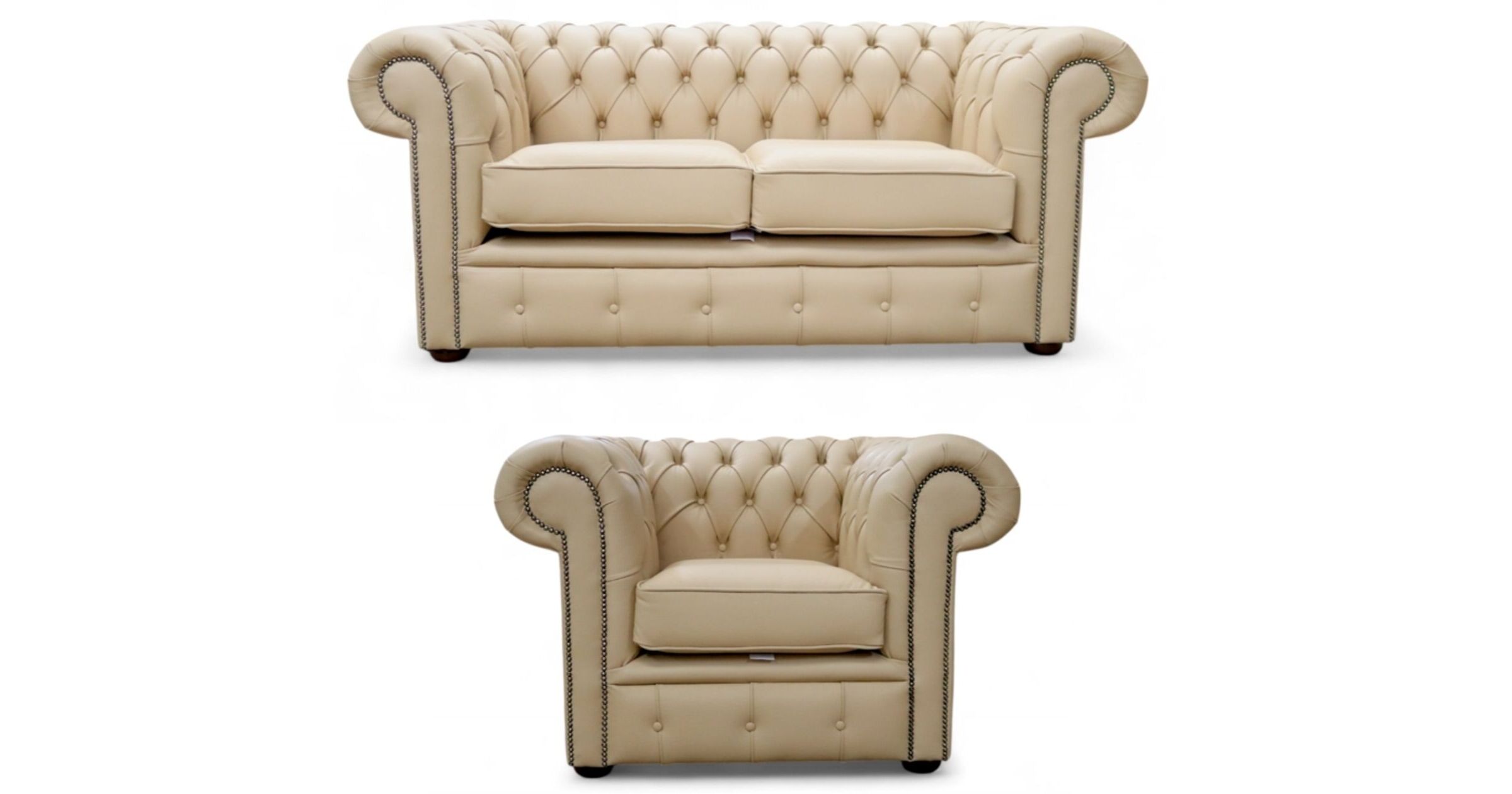 2+1 Chesterfield Sofa Suite – Timeless Elegance for Your Home