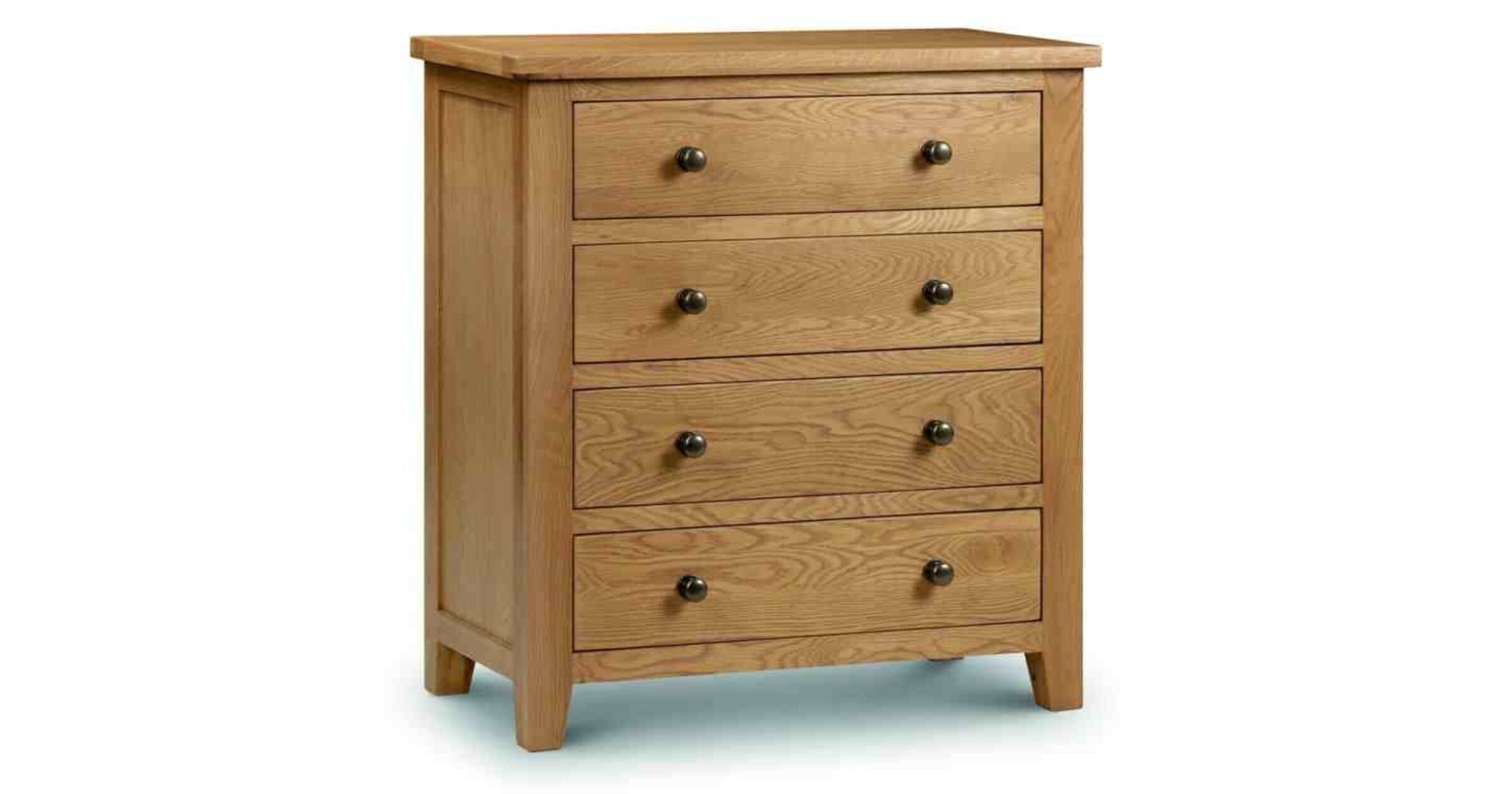 Functional Design Michele Solid Oak Chest with Real Veneers