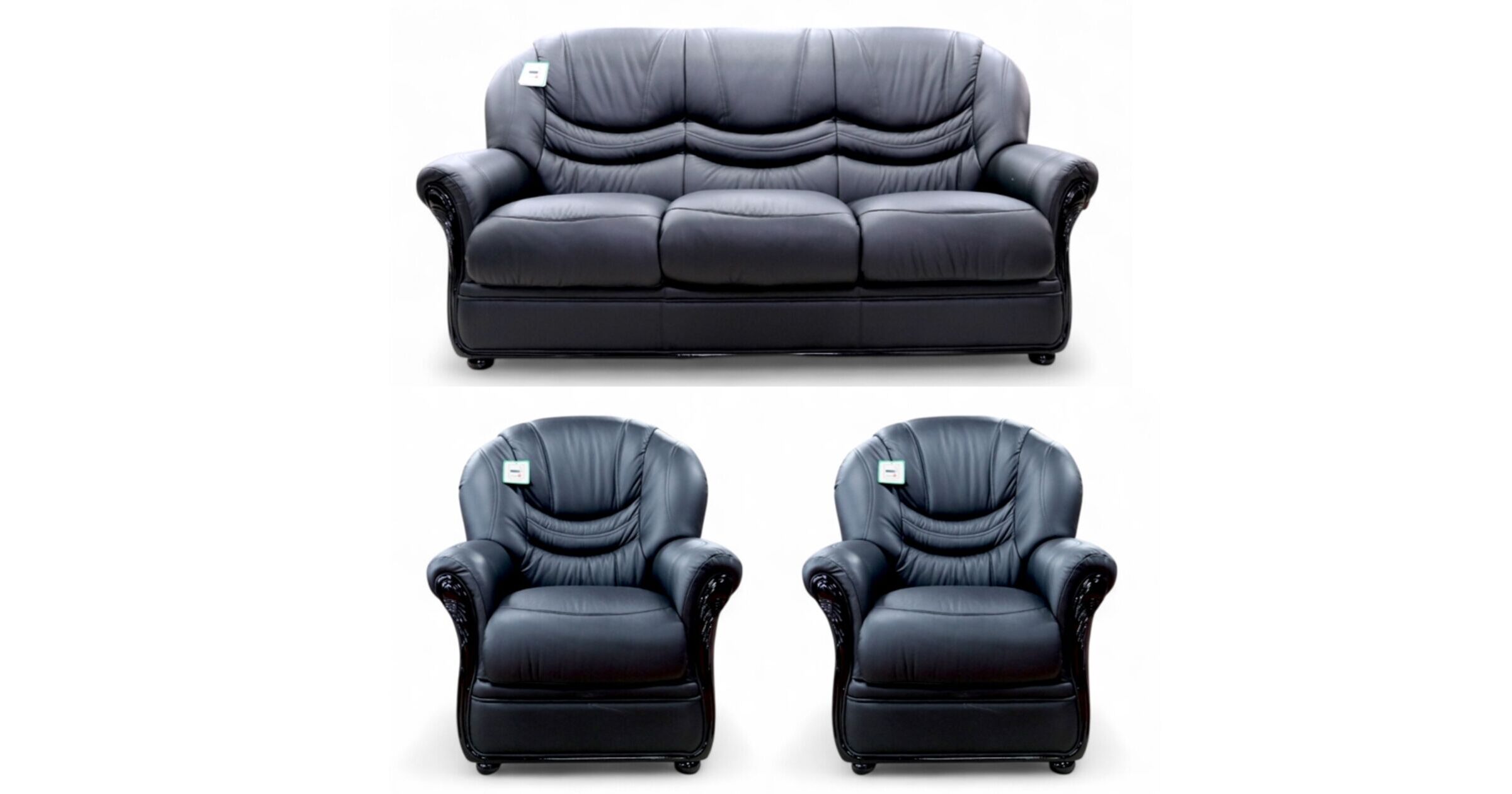 Modern Italian Style Florence 3 1 1 Genuine Leather Sofas Designer