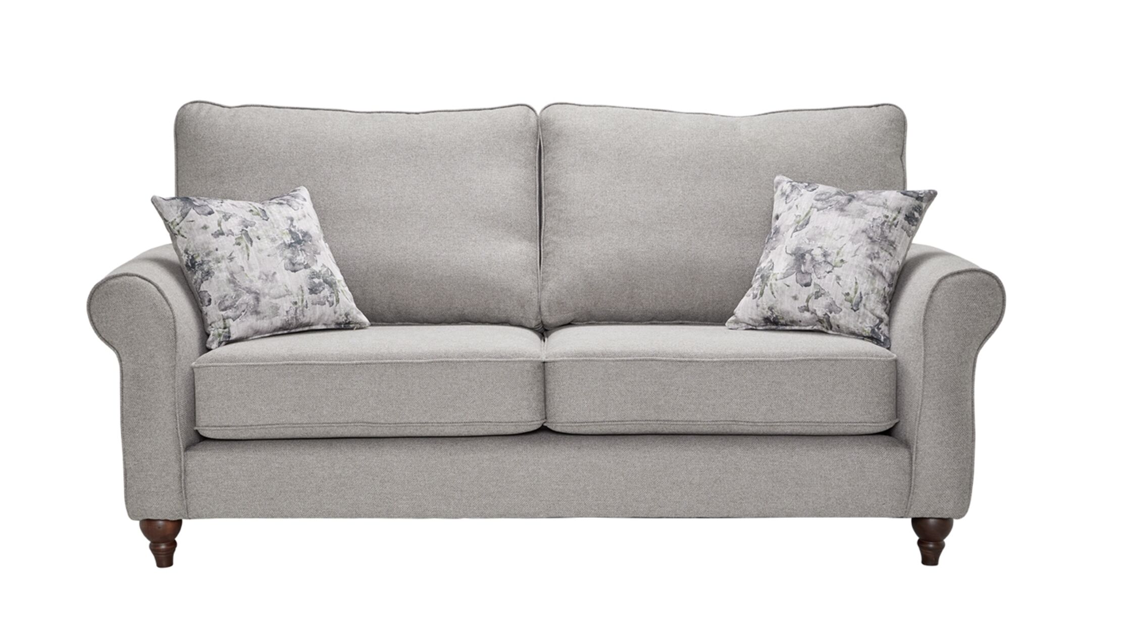 Wilcot 3 Seater Fabric Sofa Settee In Reform Mink